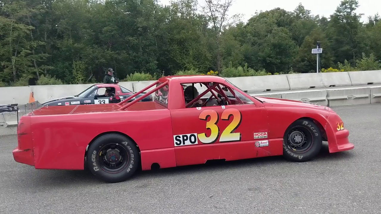 Racing truck at SCCA Palmer #1 - YouTube
