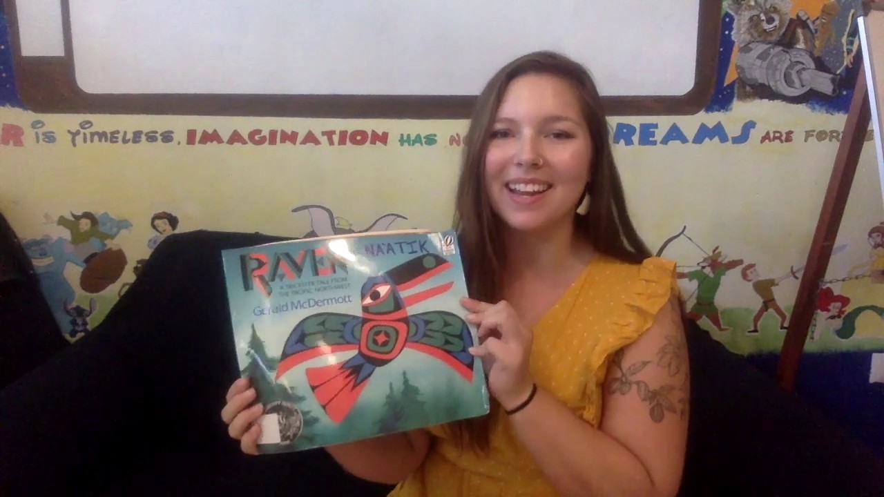 Teacher Emily Reads "Raven: A Trickster Tale From the Pacific Northwest ...