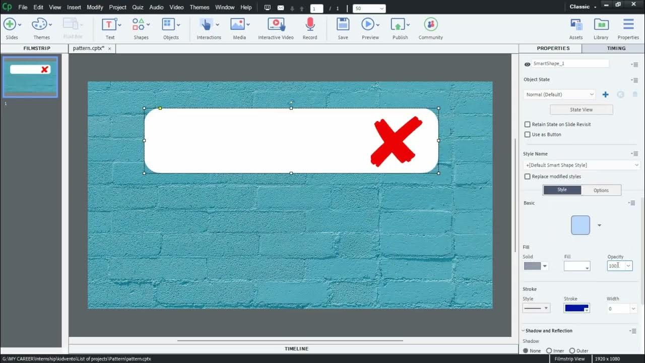 Change the state of an object in Adobe Captivate. - YouTube