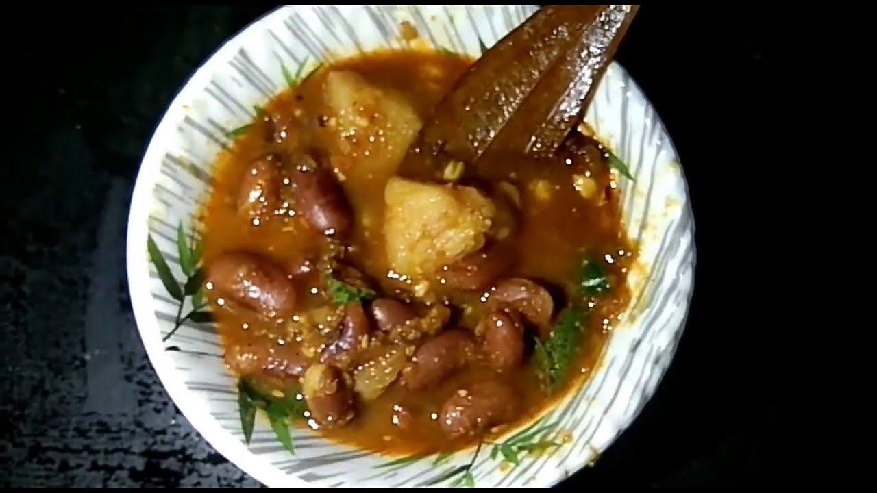 Rajma sabji in tamil - YouTube