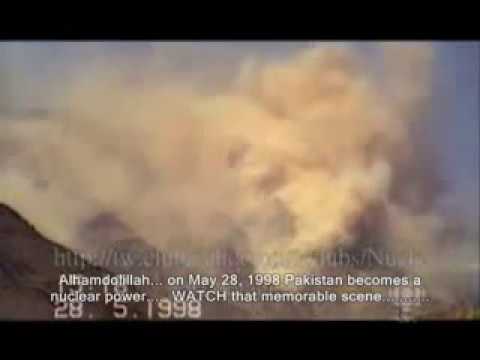 Pakistan Nuclear test 1998 28 May - YouTube