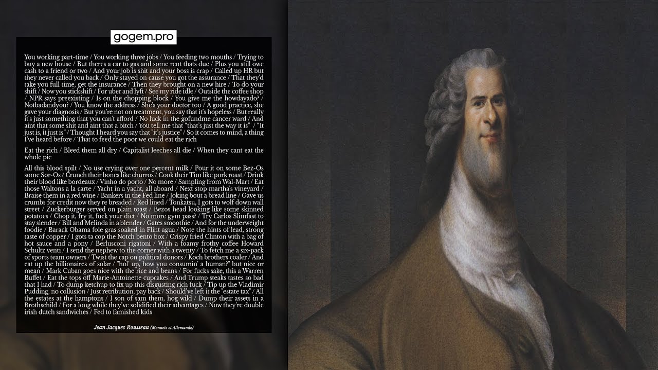 Jean Jacques Rousseau Published Works