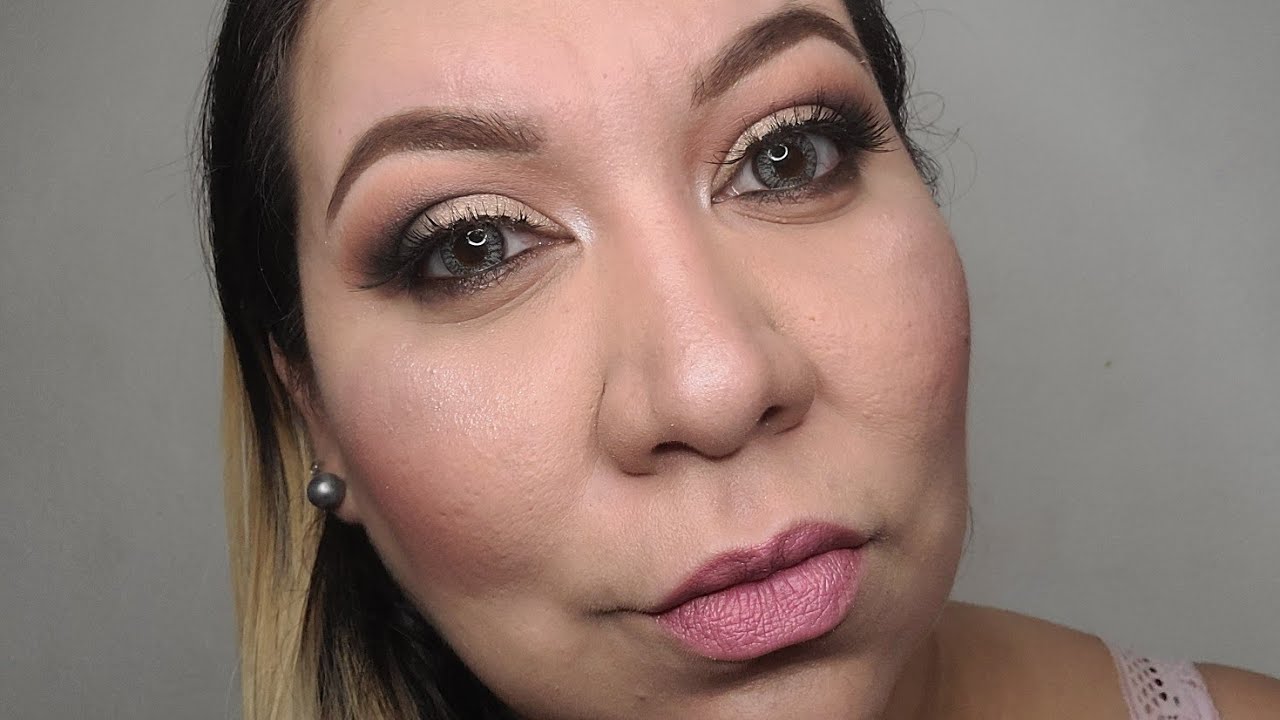 Cute makeup for a date night 🌙. Its a simple makeup with an impactant ...