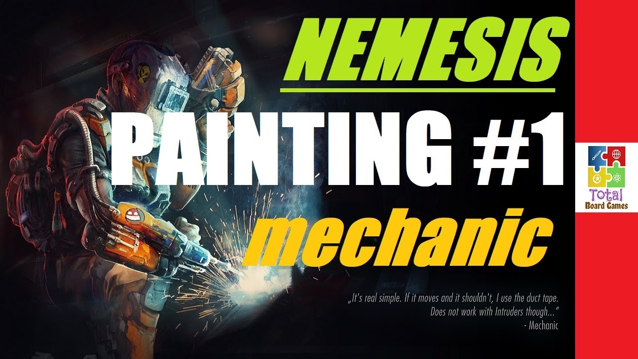 [NEMESIS] / HOW TO PAINT #1 MECHANIC - YouTube