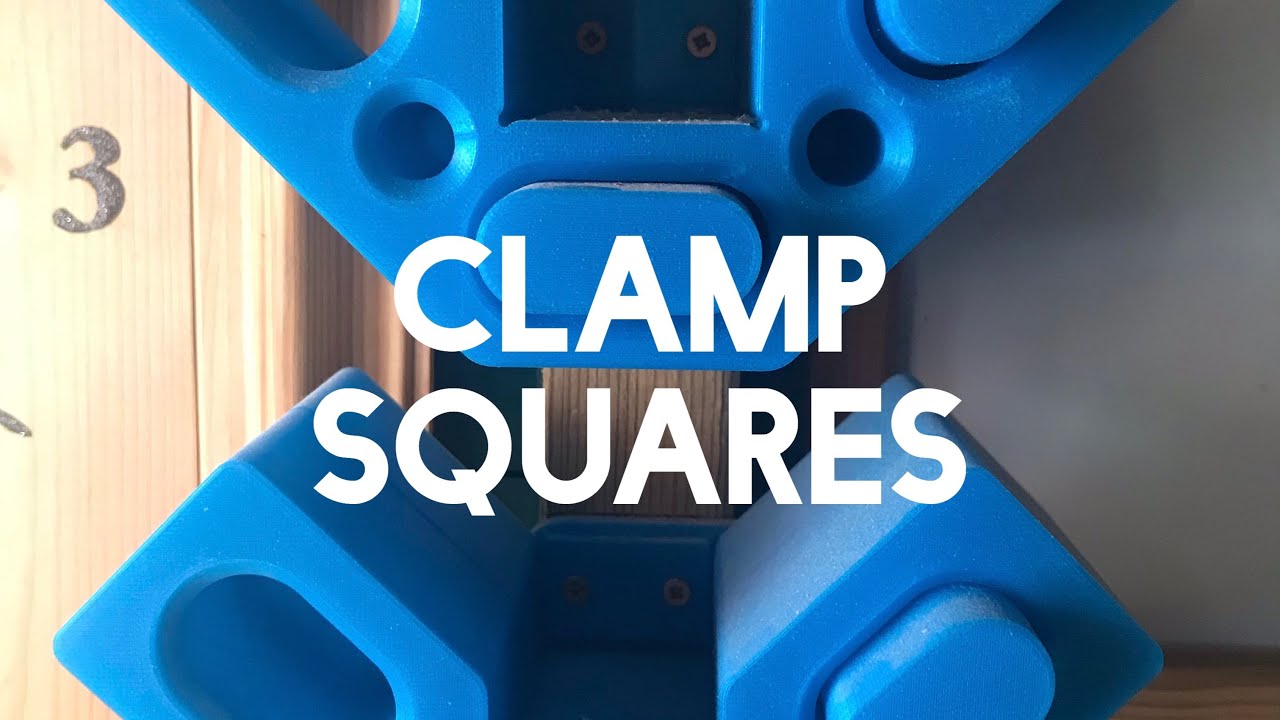 3D Printing Clamping Squares | 3D Printer - YouTube