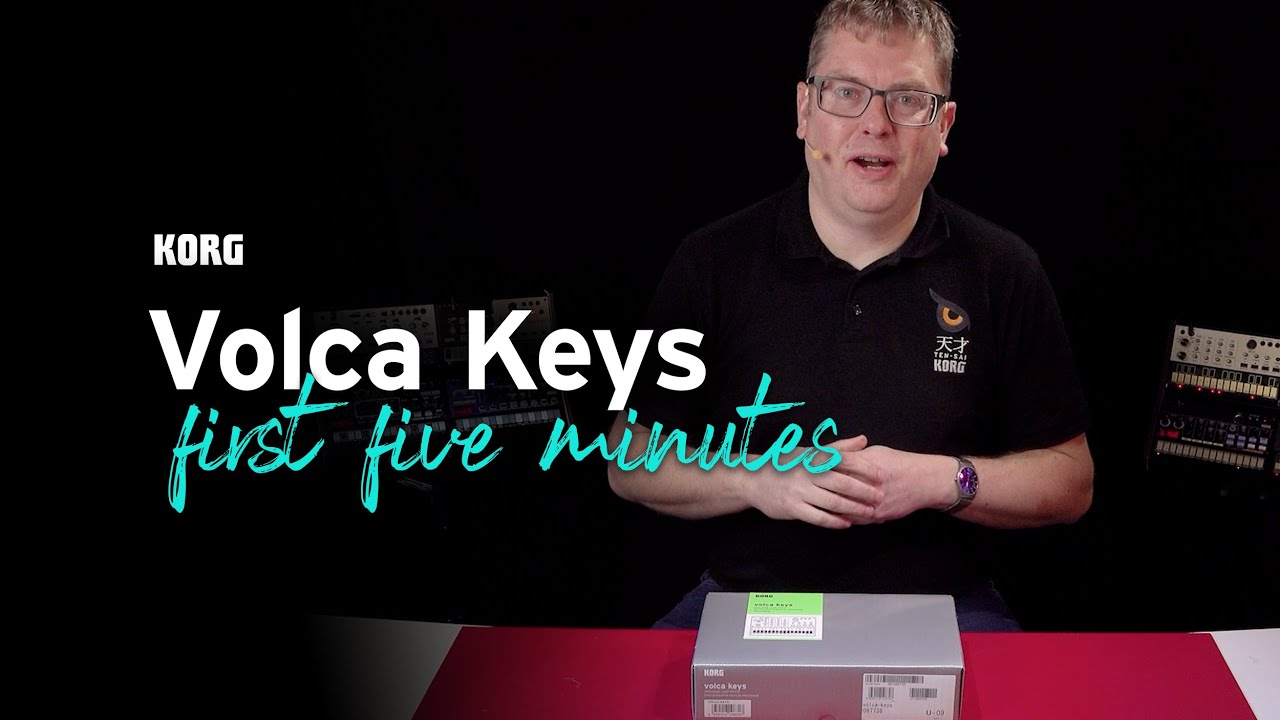 Get started with Volca Keys - your first five minutes - YouTube