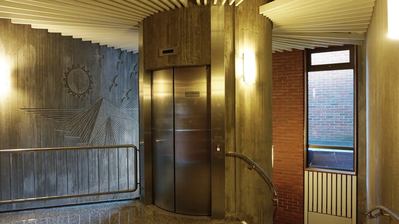 Pneumatic doors! cylindrical Reber Schindler (DEVE) holeless hydraulic ...
