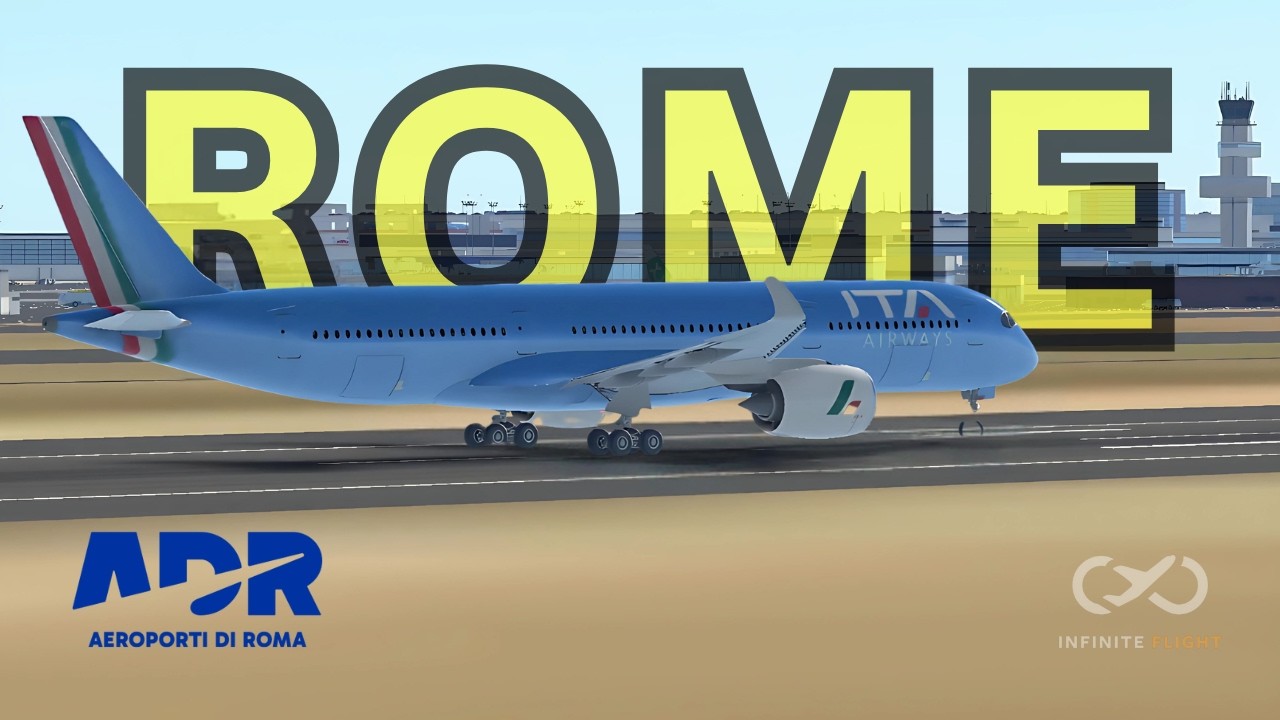 62 Minutes of Breathtaking Plane Spotting at Rome Fiumicino Airport in ...