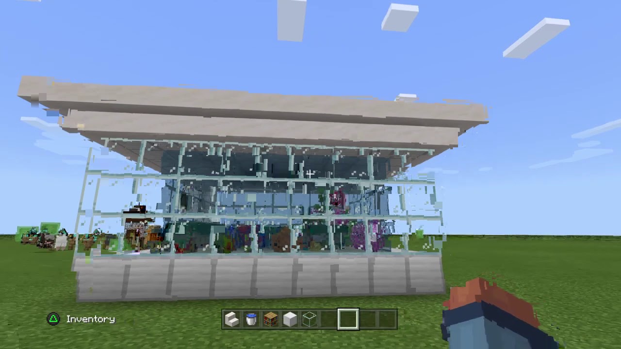 Minecraft fish tank - YouTube