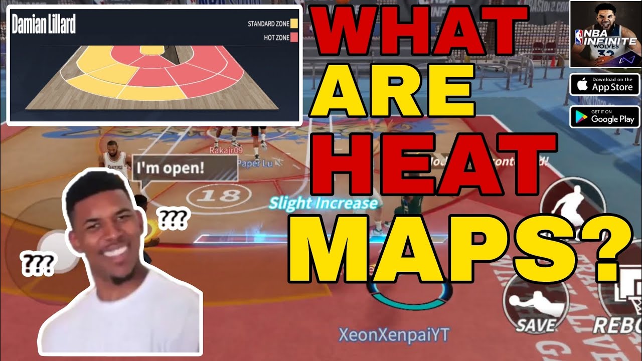 WHAT ARE HEAT MAPS? | HEAT MAPS EXPLAINED | NBA Infinite - YouTube