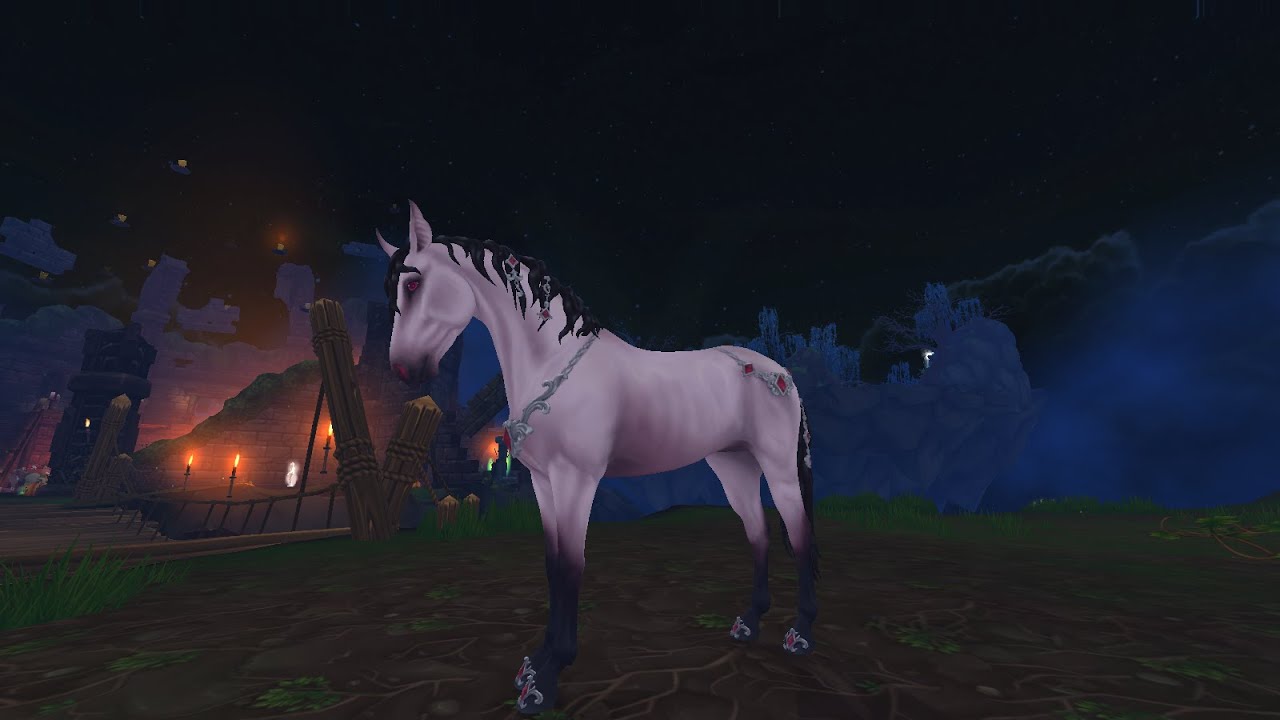 Buying new Halloween horse Bixbite 🧛‍♀️🦇 | Star Stable - YouTube