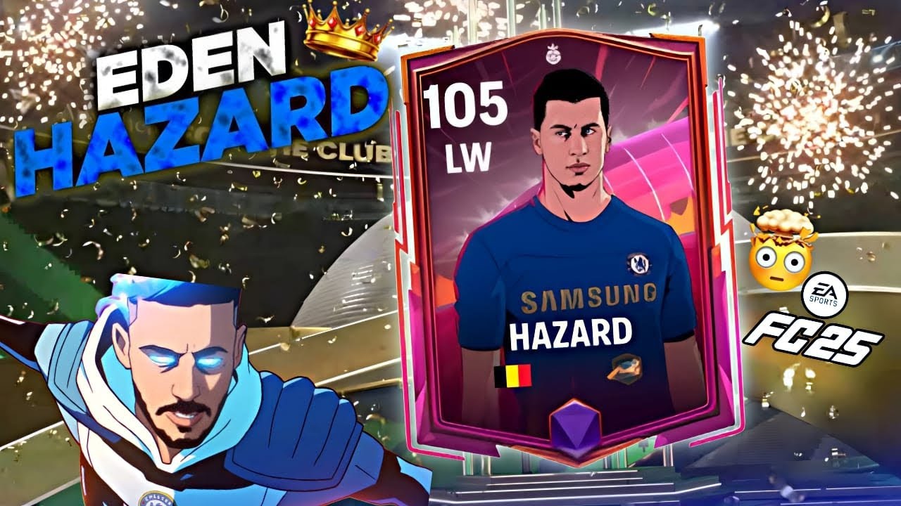 102 OVR EDEN HAZARD IS BACK IN EA FC MOBILE 25 !! REVIEW AND GAMEPLAY 🔥 ...
