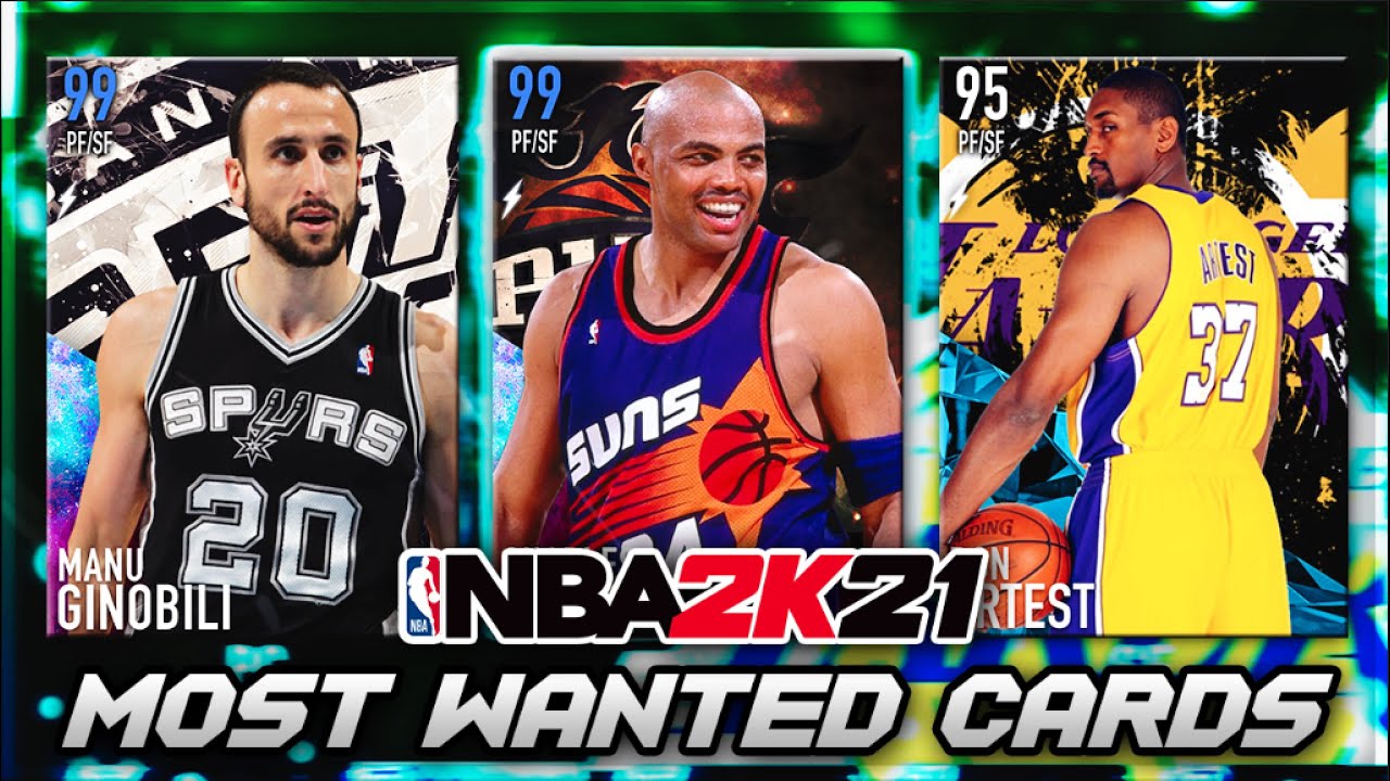 Top 10 MOST WANTED Cards in NBA 2K21 MyTEAM!! - YouTube
