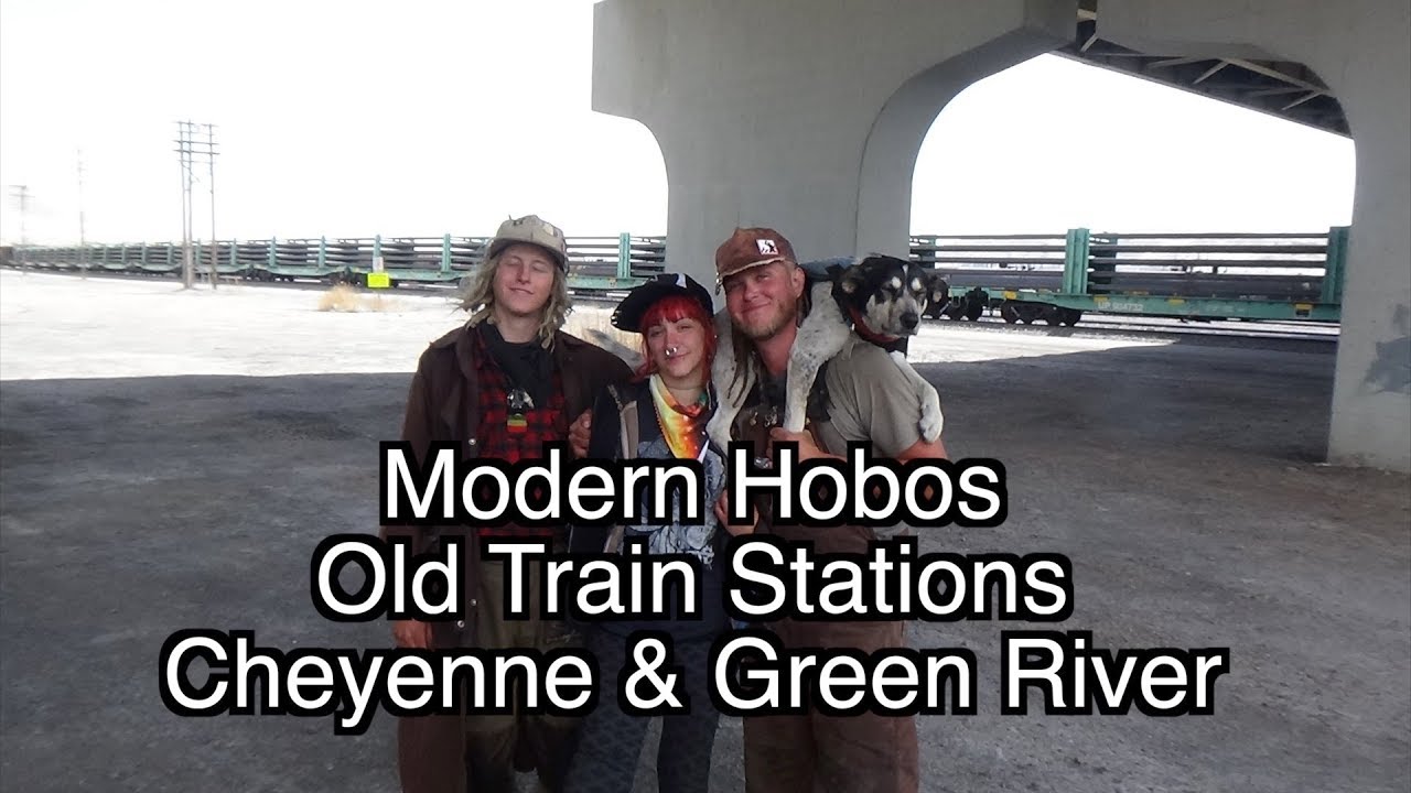 Modern Hobos & Old Train Stations in Cheyenne & Green River - YouTube
