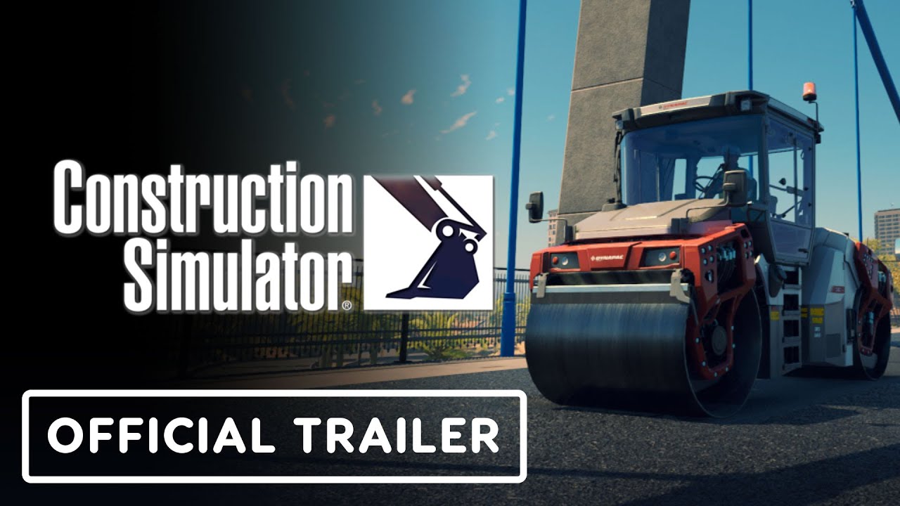 Construction Simulator - Official Dynapac Pack Release Trailer - YouTube