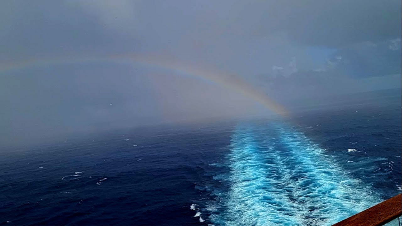 Very Very Close Encounter With a Rainbow - YouTube