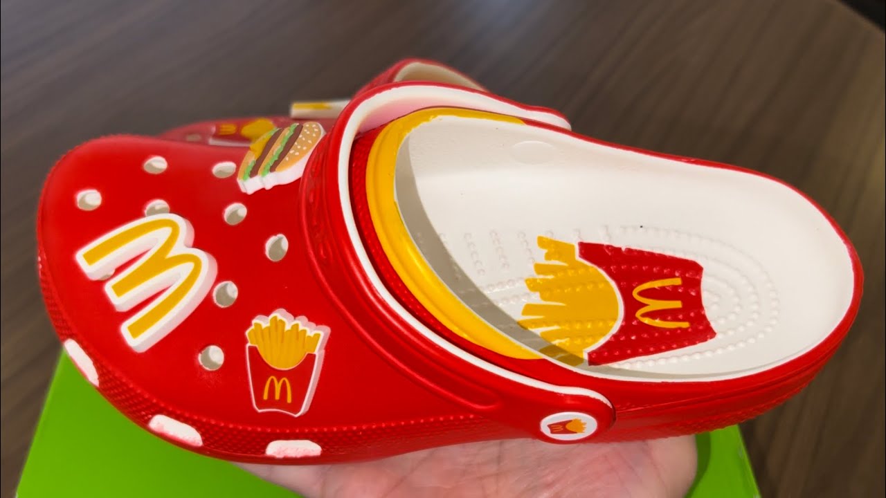 Crocs Classic Clog McDonald's - YouTube
