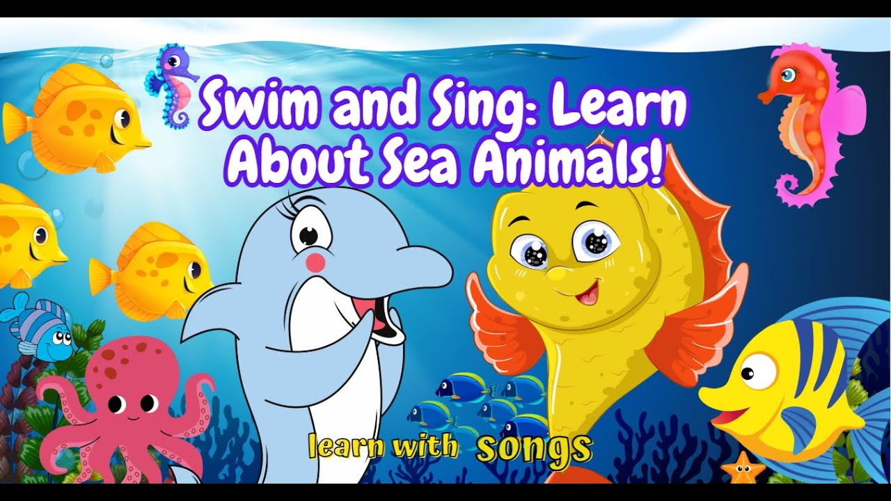 Ocean Adventure: Fun Sea Animal Song for Kids!🐠🦀🐬#nurseryrhymes - YouTube