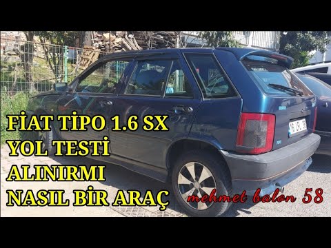 FİAT TİPO 1.6 SX YOL TESTİ // 1997 FİAT TİPO NASIL BİR ARAÇ, ALINIRMI