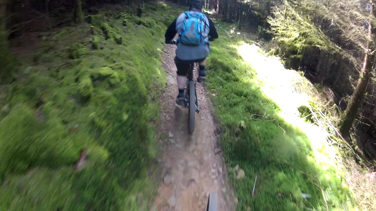 Cwmcarn Red Trail Twrch - YouTube