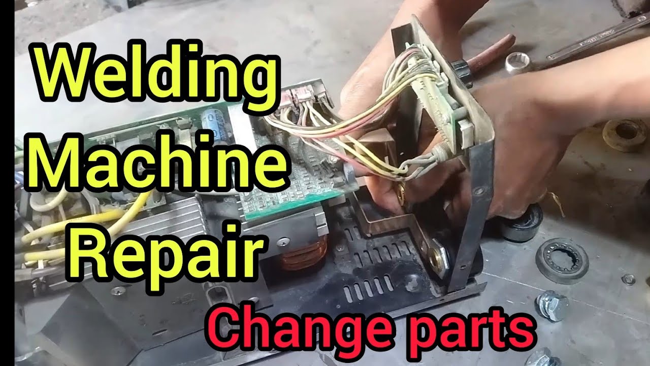How to repair a Welding machine | Dc welding machine | - YouTube