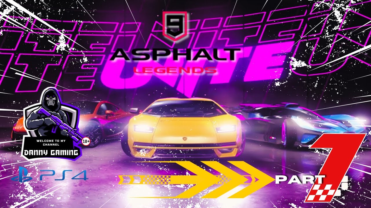 Asphalt Legends Unite PS4 #asphalt9legends - YouTube