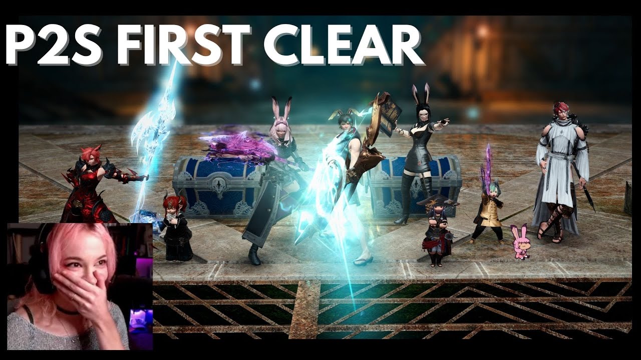 First P2S clear with my static in FFXIV (: (WAR MT POV) - YouTube