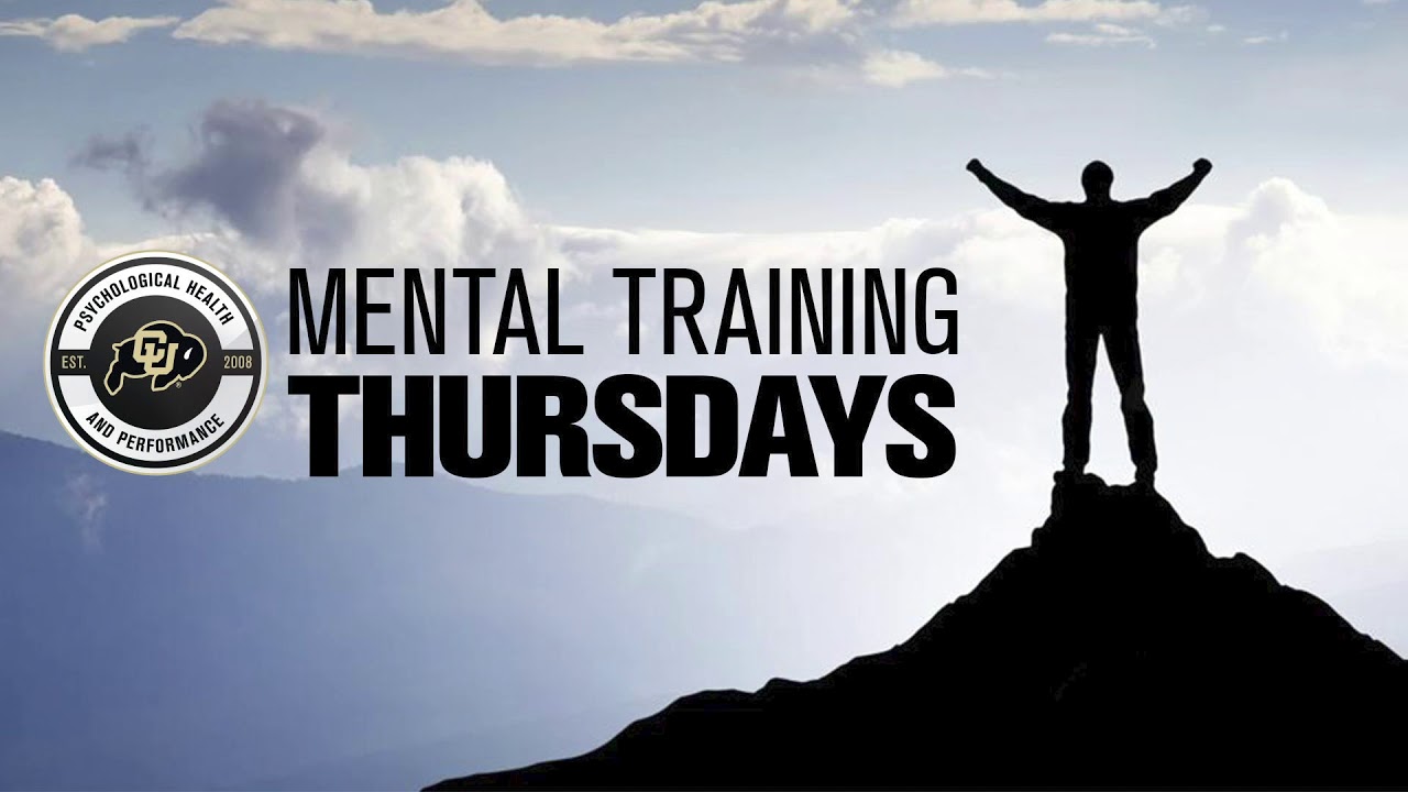 Mental Training Thursdays 4.9.2020 - YouTube