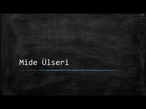 Mide Ülseri ‐ Ders Notlarım