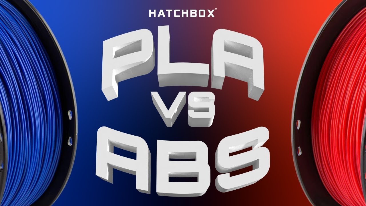 PLA vs ABS: Choosing the Right 3D Printer Filament - YouTube