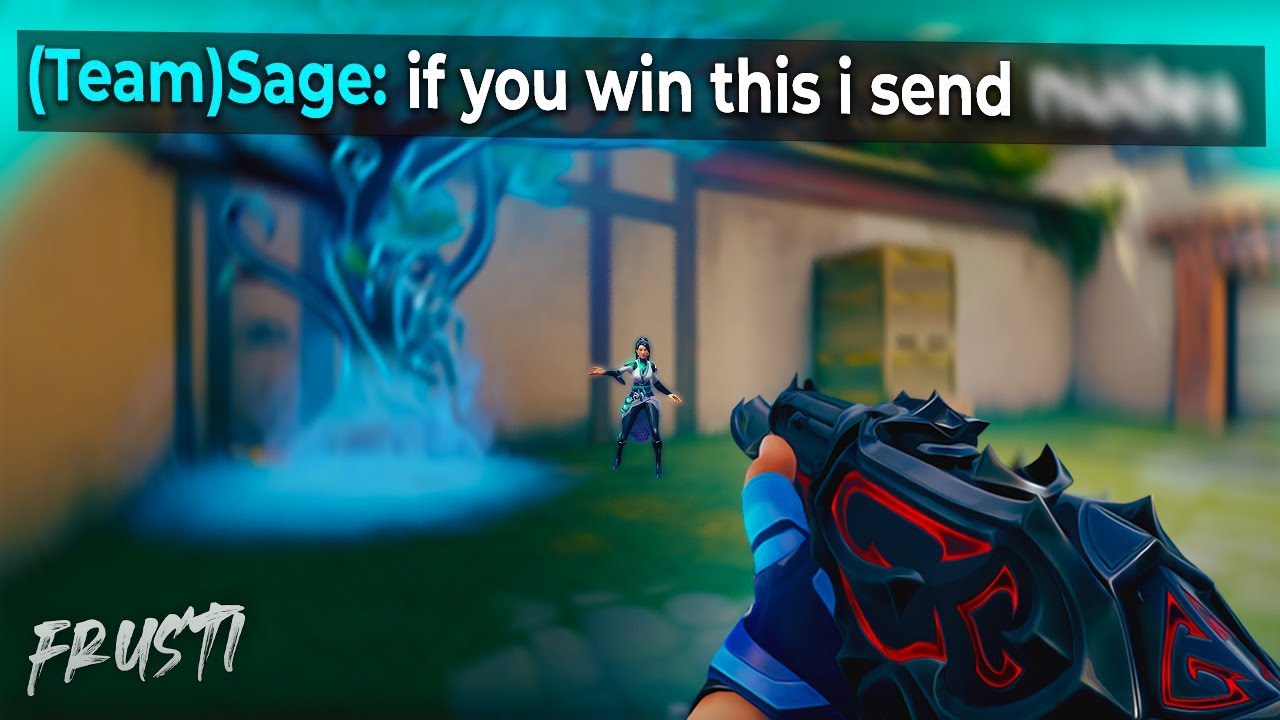 So i hired valorant e-girls to buff my aim.. - YouTube