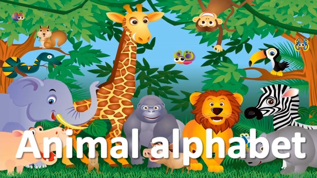 Learn Alphabets with Animal friends #kidssong #preschool #abcd # ...