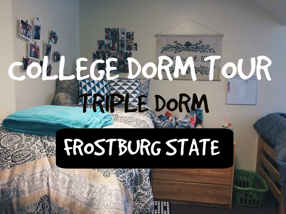 COLLEGE DORM ROOM TOUR + Pros/Cons! | LifeWithLaurence - YouTube