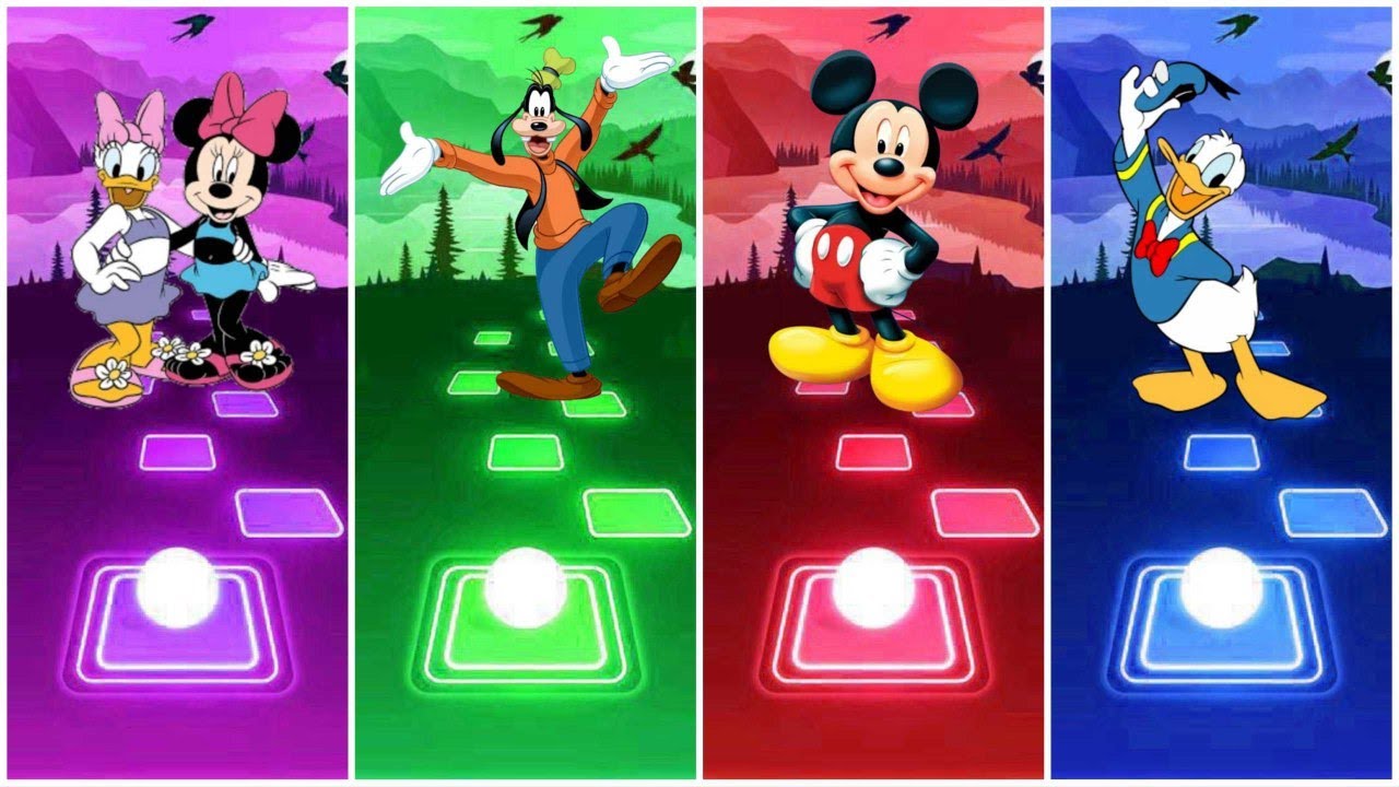Tiles Hop EDM - Mickey mouse - YouTube