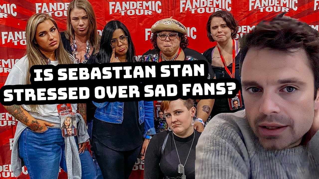 Is Sebastian Stan stressed over sad fans?? - YouTube