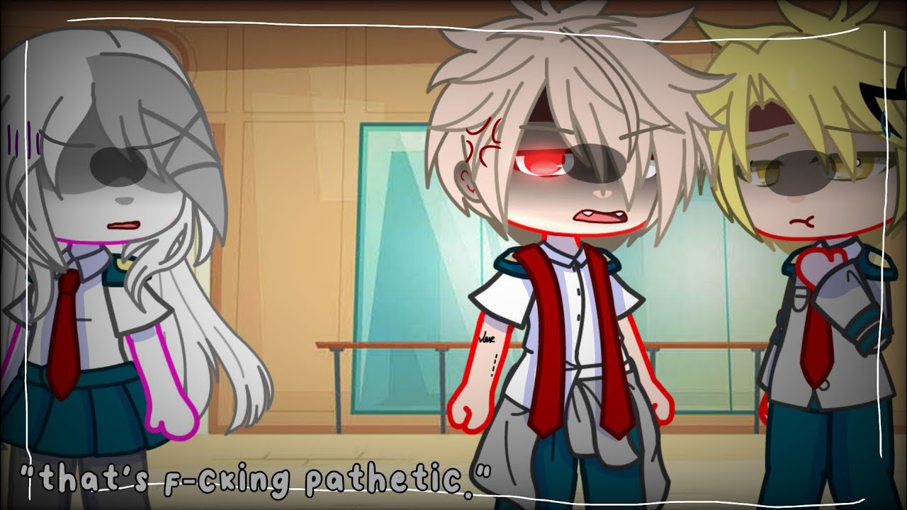 [ That's f-cking pathetic. ] Trans Denki AU | Platonic Bakukami | BNHA ...