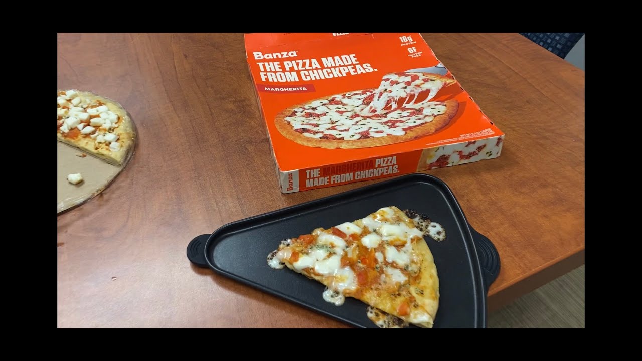 PIE POD Crisper Pan on a Chickpea Pizza Crust HD 1080p - YouTube