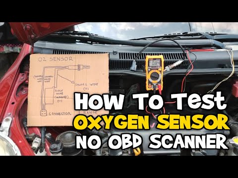 How To Check Bad OXYGEN SENSOR using Voltmeter | Paano icheck ang ...