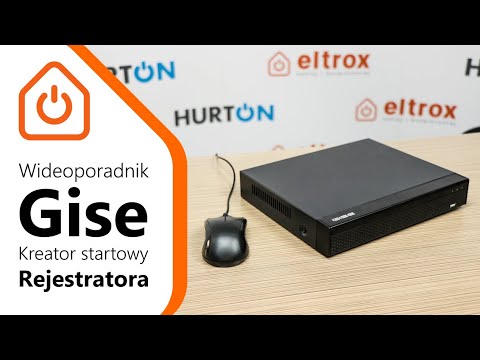Pierwsze uruchomienie rejestratora Gise - wideoporadnik Eltrox