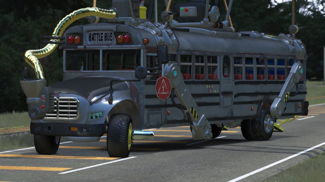 Assetto Corsa - EU3 Fornite Bus - YouTube