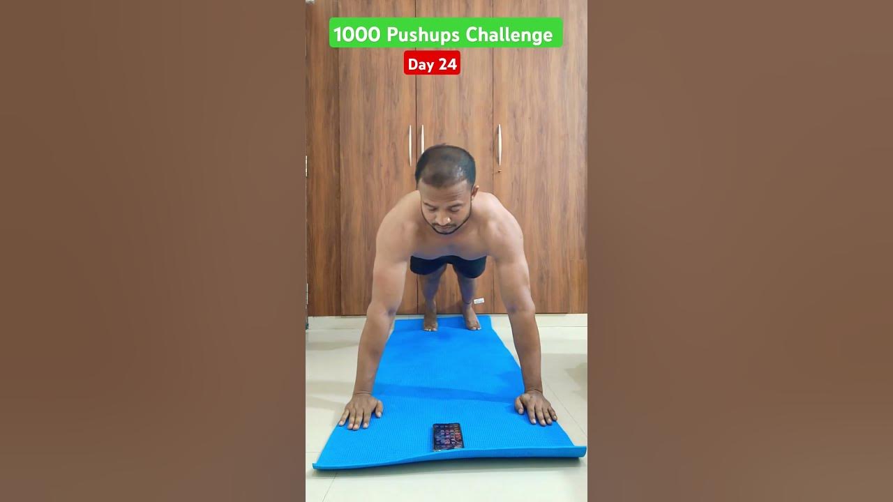 1000 Pushups Challenge Day 24 #pushups #shorts #viral #reels #trending #subscribe #fit #gym ...