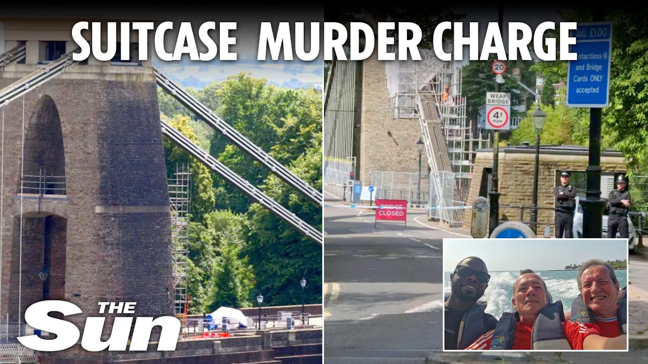 Man charged with murder after couple's remains were found in suitcase ...