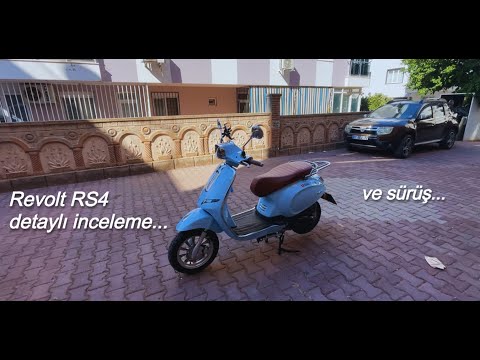 50cc AVCISI !.. 2025 REVOLT RS 4 İNCELEME VE TOP SPEED  !.. VESPA YAVRUSU...
