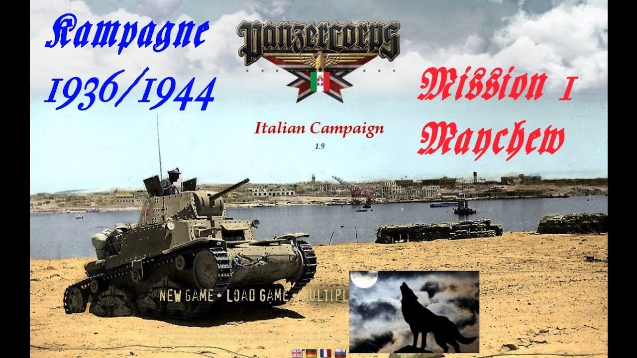 Panzer Corps Mod Italien Kampagne 1936 1944 Map 1 Maychew - YouTube