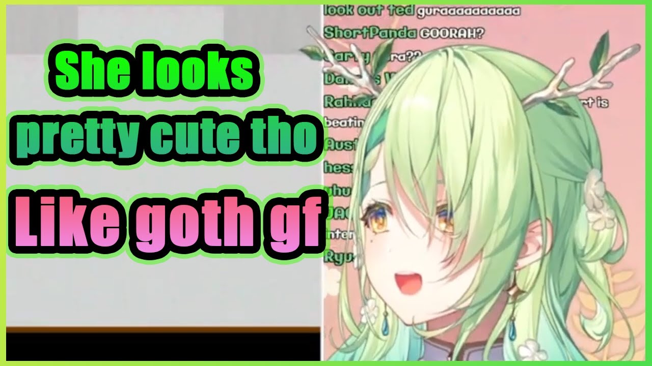 Goth Gf? Fauna's cultured side is showing [Hololive EN] - YouTube