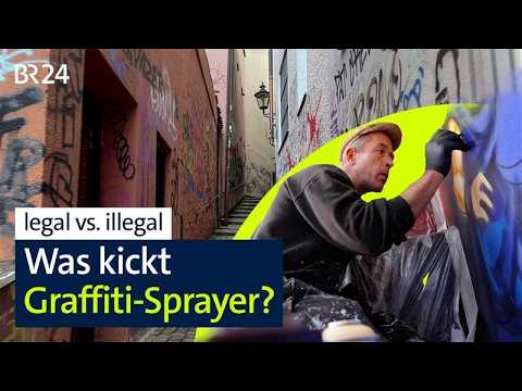 Wem gehört die Stadt? Graffiti-Sprayer kämpfen um Sichtbarkeit I BR24 vor Ort