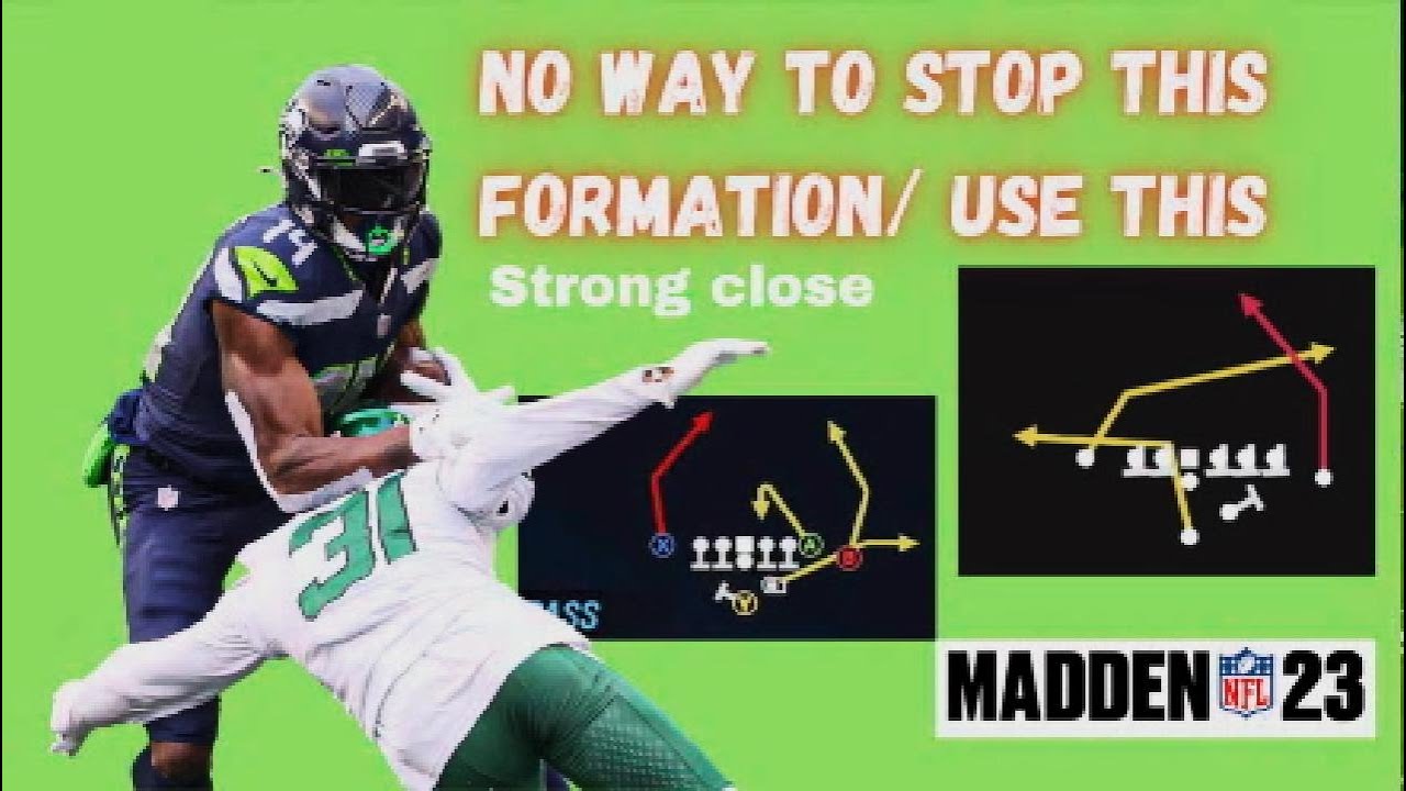 🚭No one can STOP this formation/ strong close/ Madden23 - YouTube