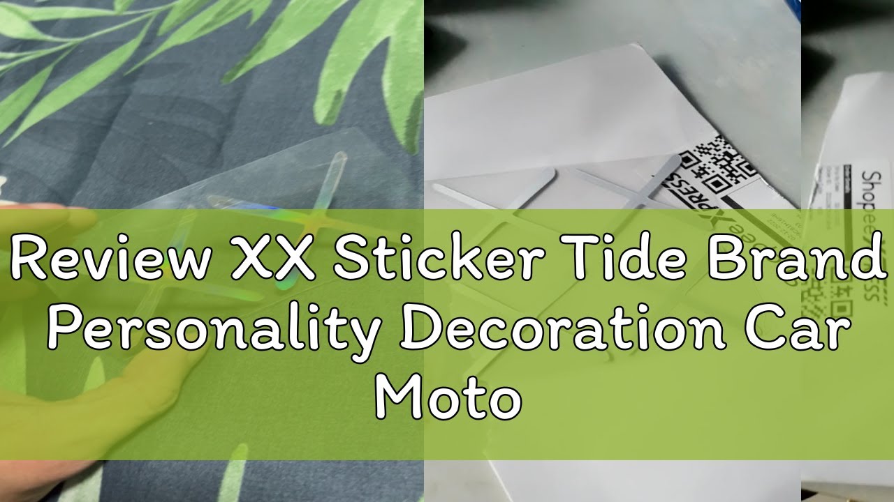 Review XX Sticker Tide Brand Personality Decoration Car Motorcycle ...
