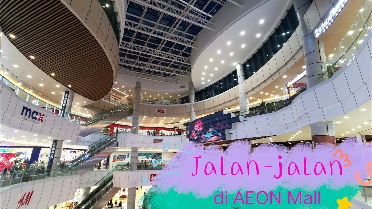 Walking around AEON Mall Sentul @Molers Jalan-jalan - YouTube