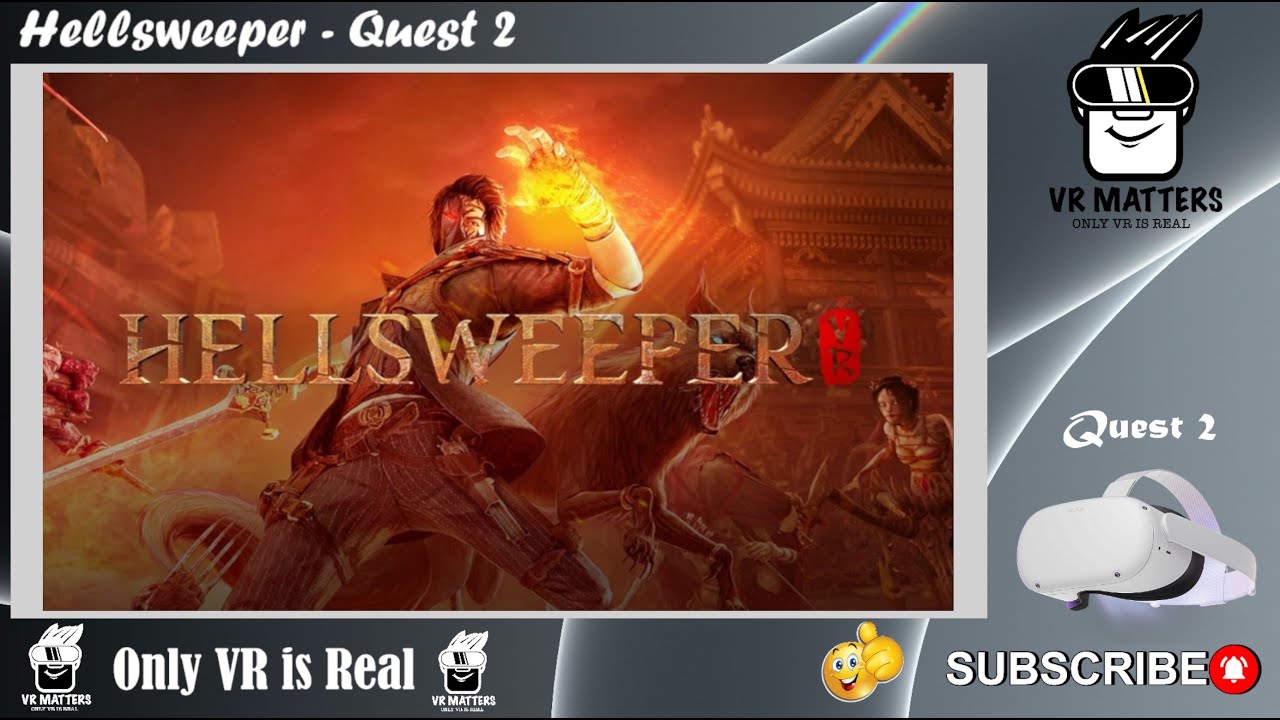 HellSweeper - Rift S - Quest 2 - first impression - YouTube
